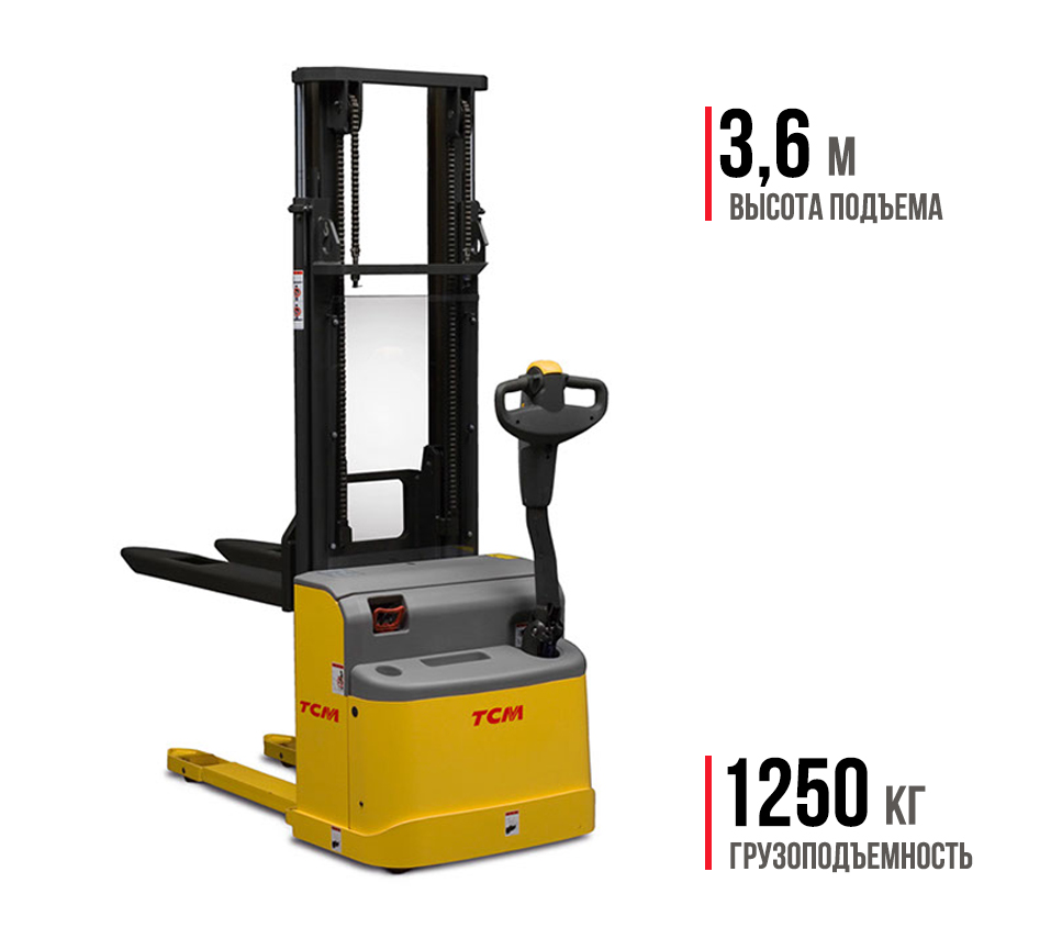 Купить Штабелер TCM SP 125 (PS 125) 3590 грузоподъемность 1,25 тонны